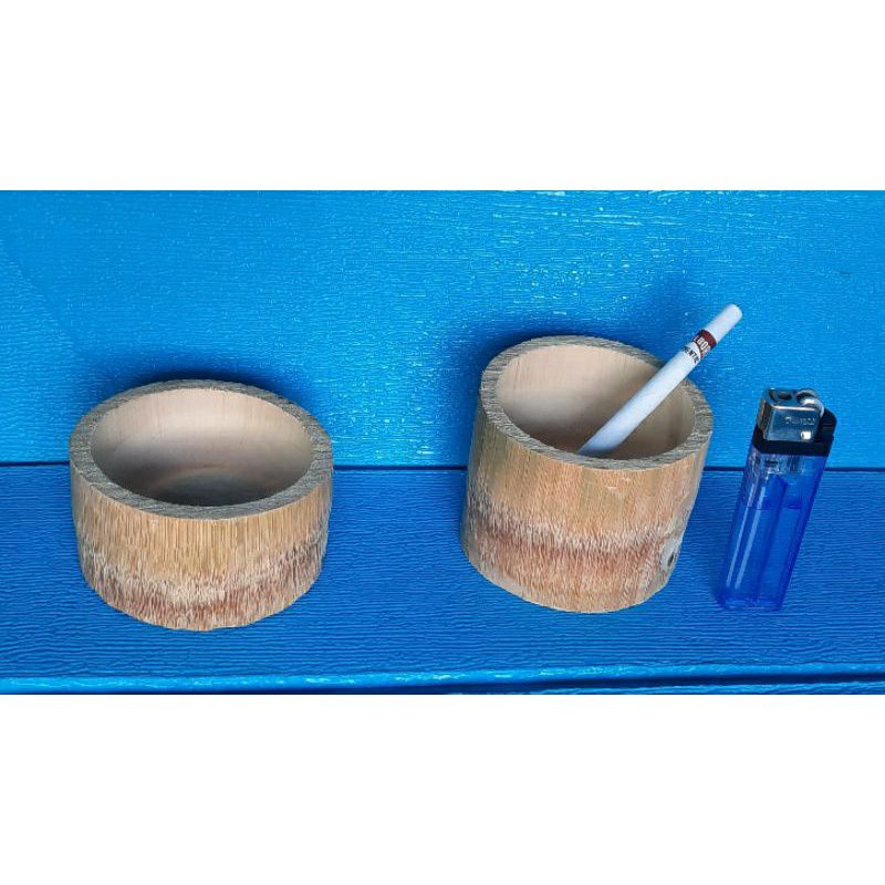 Jual asbak rokok unik murni bambu | Shopee Indonesia