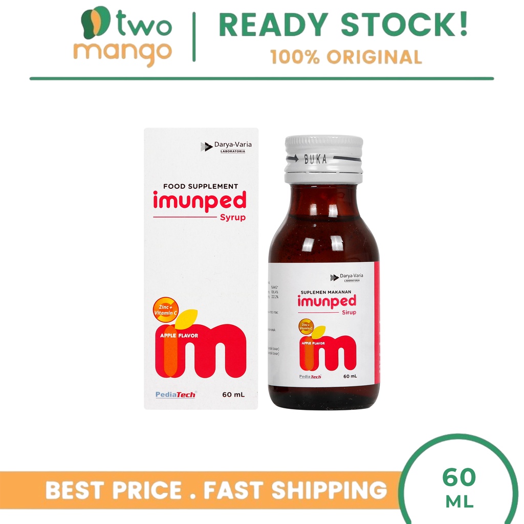 Jual IMUNPED SYRUP FOR 2 - 12 YEARS OLD 60 ML | Shopee Indonesia