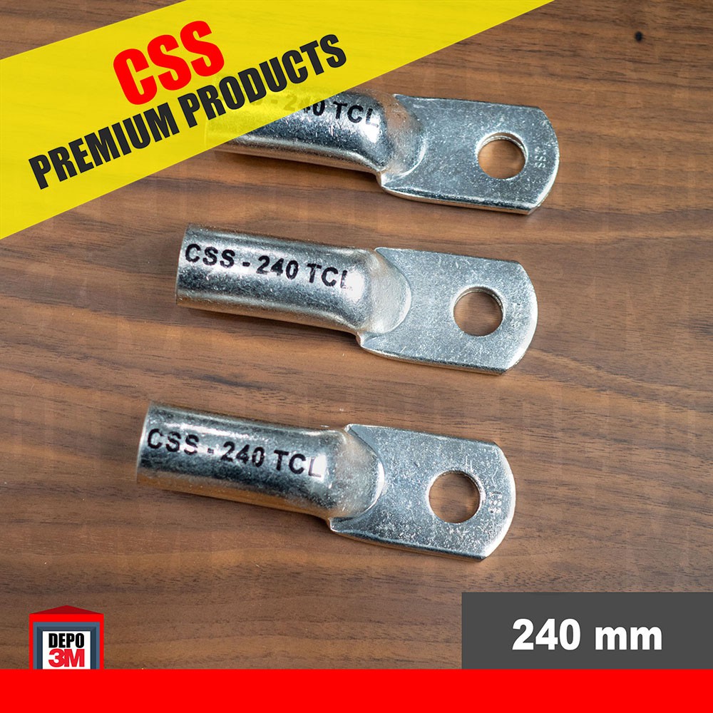 Jual Cable Lug | Skun Kabel CSS Tembaga Lapis Timah Tin Coated 240mm ...