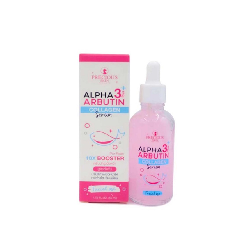 Jual PRECIOUS SKIN Alpha Arbutin Collagen Serum 50ml | Shopee Indonesia