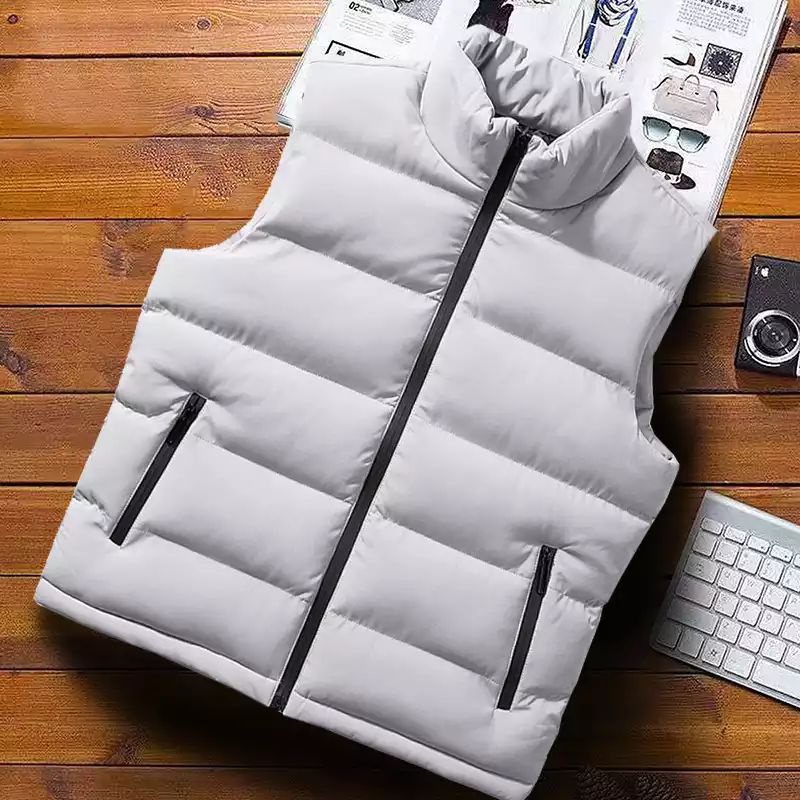 Jual jaket Rompi katun pria/rompi tebal rompi tahan angin | Shopee ...