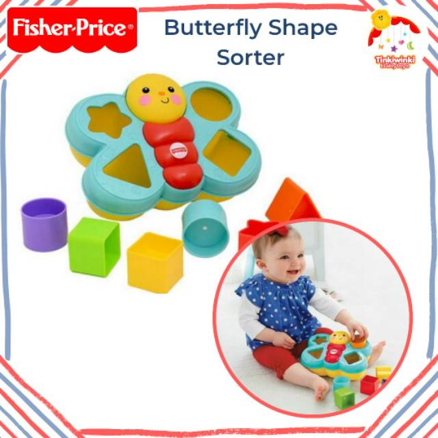 Jual Fisher Price Butterfly Shape Sorter | Shopee Indonesia