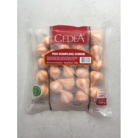Jual CEDEA FISH DUMPLING CHEESE 500GR | Shopee Indonesia
