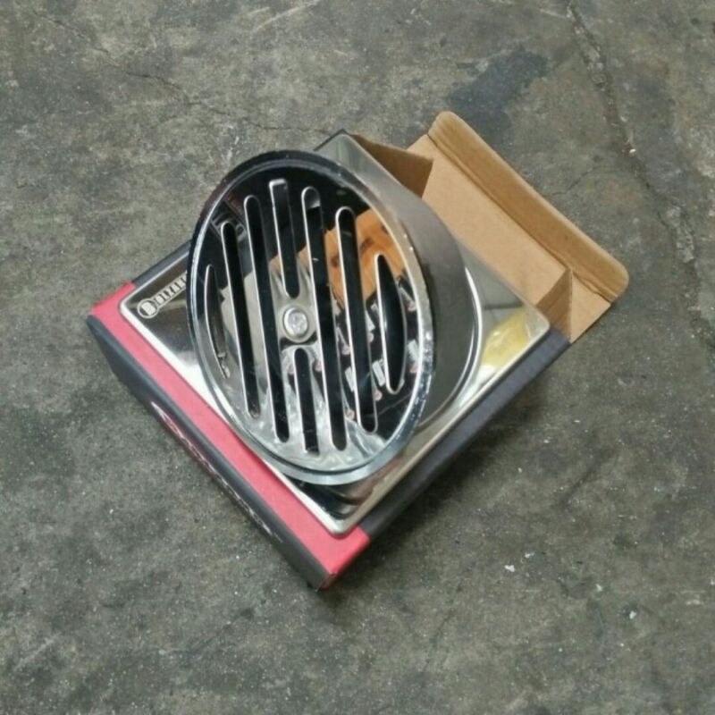 Jual Floor Drain / Saringan Pembuangan Air WC Stainless Tebel Model Toto | Shopee Indonesia
