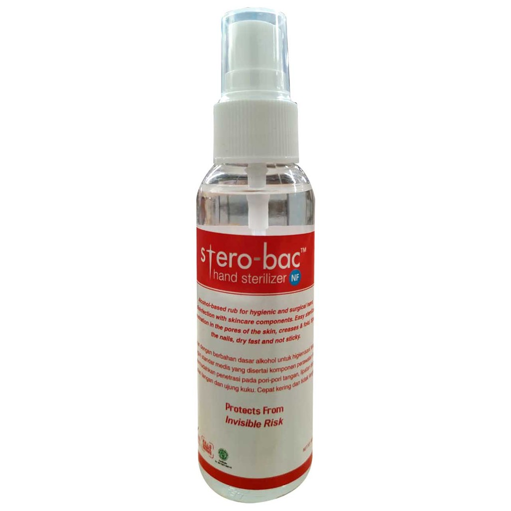Jual Sterobac Sanitizer 60ml | Shopee Indonesia