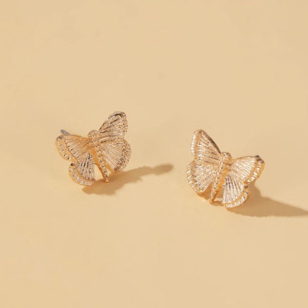Jual anting kupu-kupu retro simple butterfly earrings (2J3) jan232 ...
