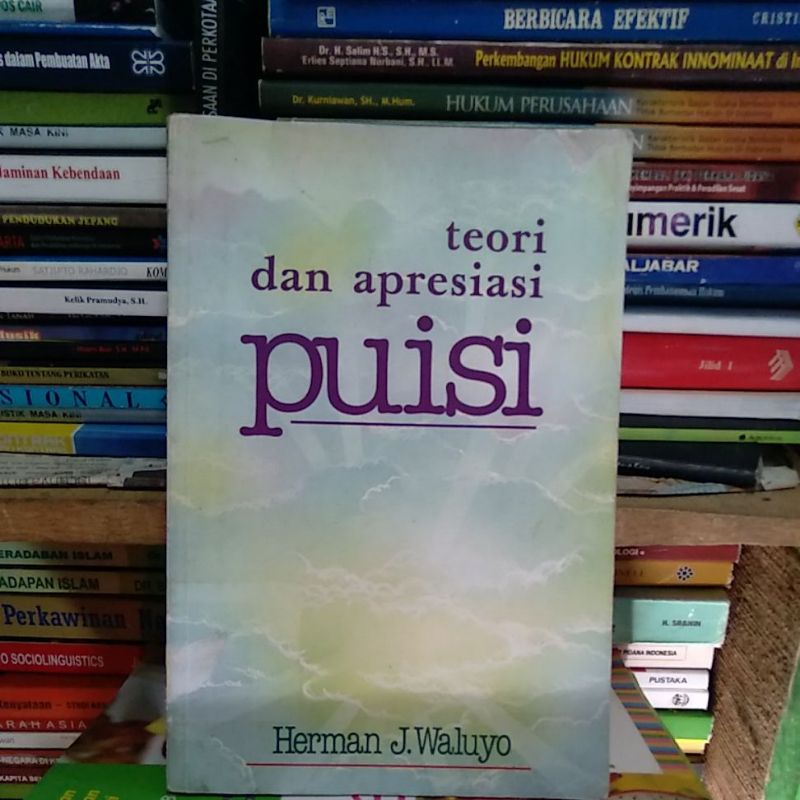 Jual teori dan apresiasi puisi Herman Waluyo | Shopee Indonesia