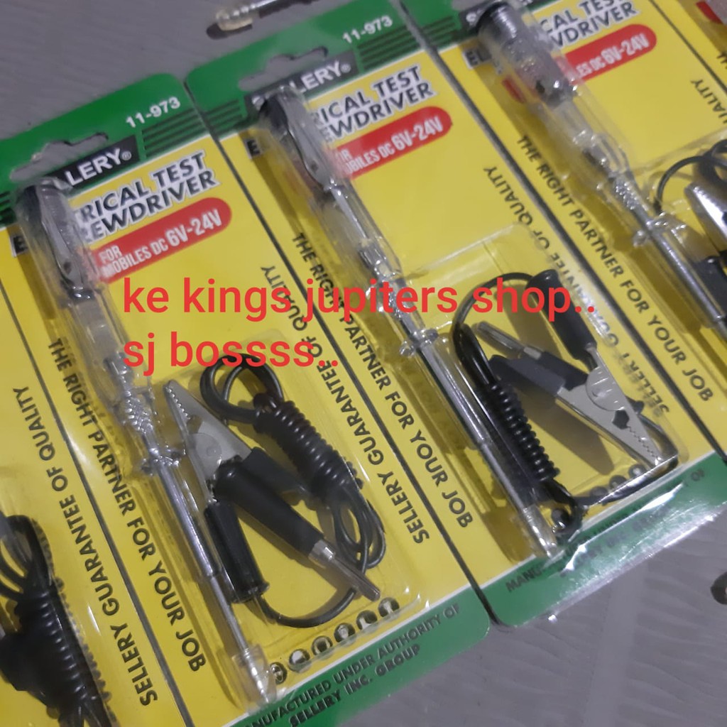 Jual TESPEN MOTOR SELLERY atau MERK LAINNYA TES PEN DC 6V SD 24V MOBIL ...