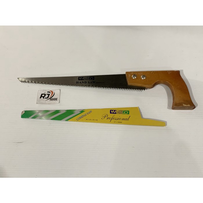 Jual Gergaji Graji Lancip Triplek Kayu 3 Asah Madico 12 Inch | Shopee Indonesia