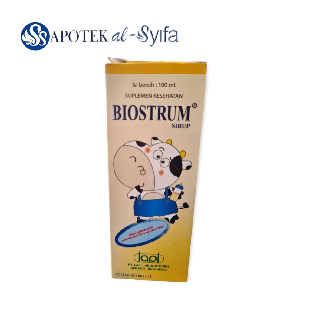 Jual Biostrum Sirup Suplemen Kesehatan Anak/ Penambah Nafsu Makan 100ml ...