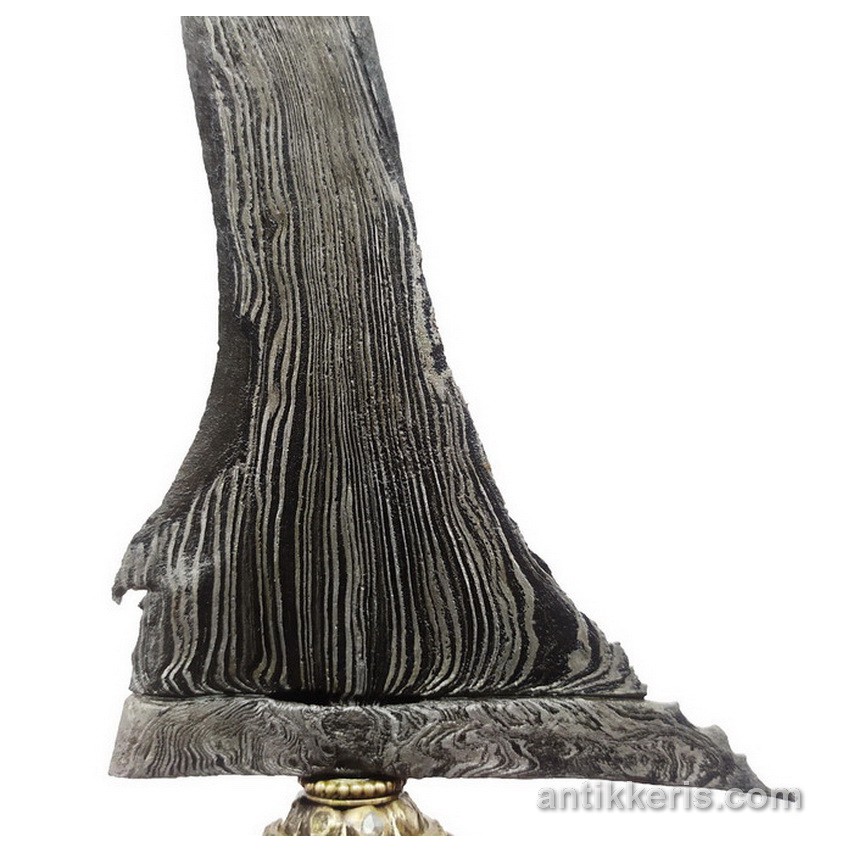 Jual Kris Pusaka Sepuh Sempana Pamor Singkir Blambangan Luk 9 Rangka ...