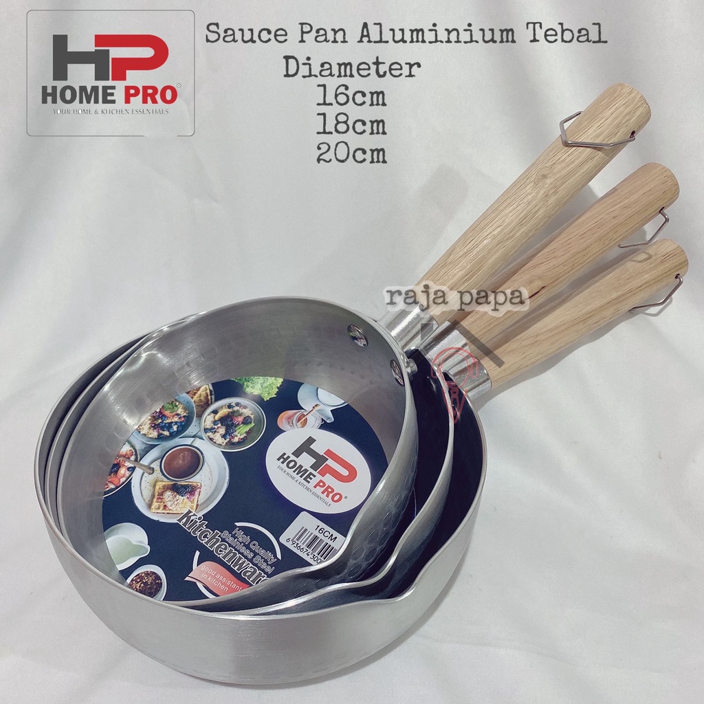 Jual Rapa HOME PRO Sauce Pan Panci Susu Aluminium Tebal Yukihira ...