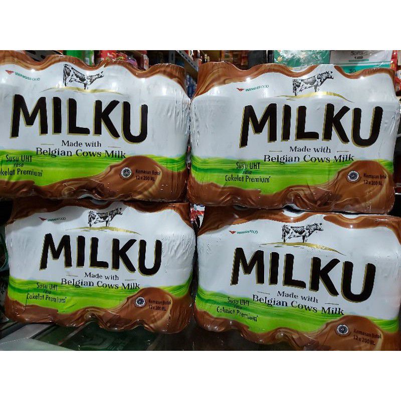 Jual Susu Milku Rasa Cokelat 200 ml | Shopee Indonesia