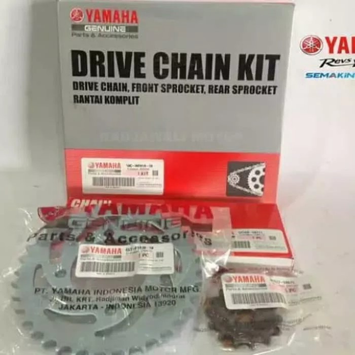 Jual ORIGINAL: Gear/Gir set Rantai Gir Roda set kit 5D9 Vega ZR ...