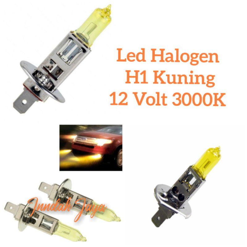 Jual Led H1 Michiba Kuning / Lampu H1 Kuning 12 Volt | Shopee Indonesia