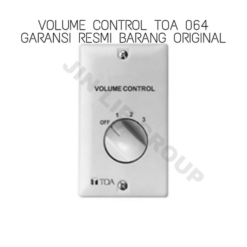 Jual VOLUME CONTROL TOA ZV-064 GARANSI RESMI TOA | Shopee Indonesia