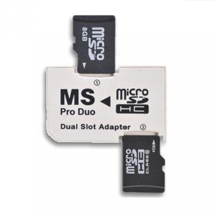 Jual memory card photofast dual adapter micro SD pro duo produo PSP fat ...