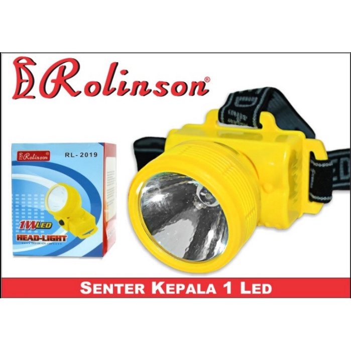 Jual CAMPING-SENTER-HEADLAMP- SENTER KEPALA LED ROLLINSON RL-2019 ...