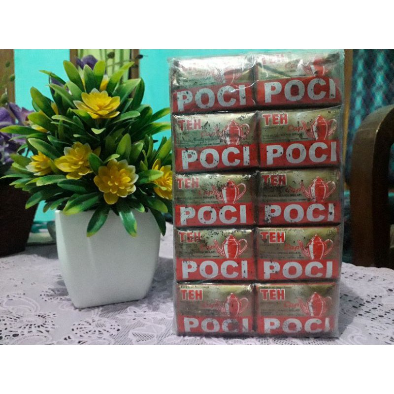 Jual TEH POCI GOLD ASLI TEGAL 1 PAK ISI 10 PCS | Shopee Indonesia