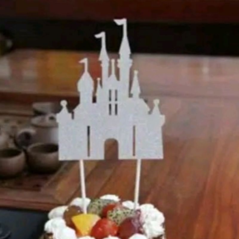 Jual TOPPER ISTANA TOPPER CAKE CASTLE PRINCESS TOPPER HBD TOPPER HAPPY ...
