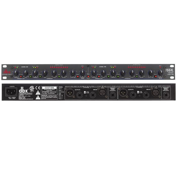 Jual DBX 166XL 2 Channel Compressor Limiter with Noise Gate | Shopee ...