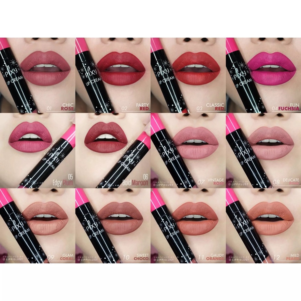 Jual Pixy Lip Cream Matte 4 gram ( lipcream ) (VH) | Shopee Indonesia