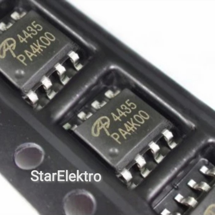 Jual 2pcs AO4435 FDS4435 FDS4435A SI4435 IC 4435 Mosfet Sop-8 30V 10A P-Channel | Shopee Indonesia