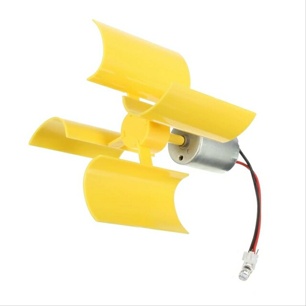Jual Vertical Micro Wind Turbines Blades Generator DIY Set Small DC ...