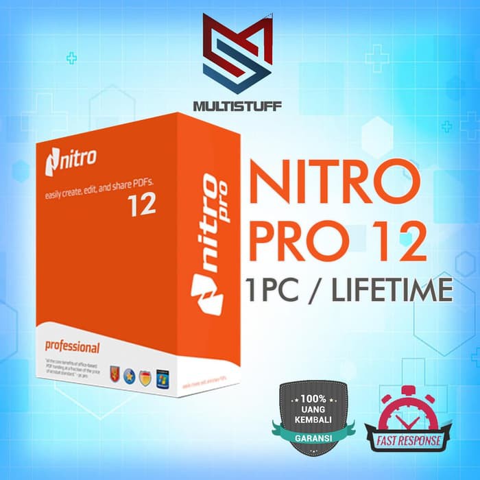 Jual Nitro PDF Pro 12 2019 - LISENSI ORIGINAL LIFETIME 1PC | Shopee Indonesia