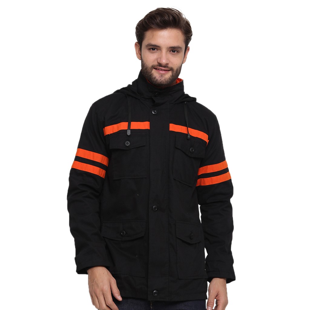 Jual JAVA SEVEN JAKET PRIA [ISL 219] - HITAM | Shopee Indonesia