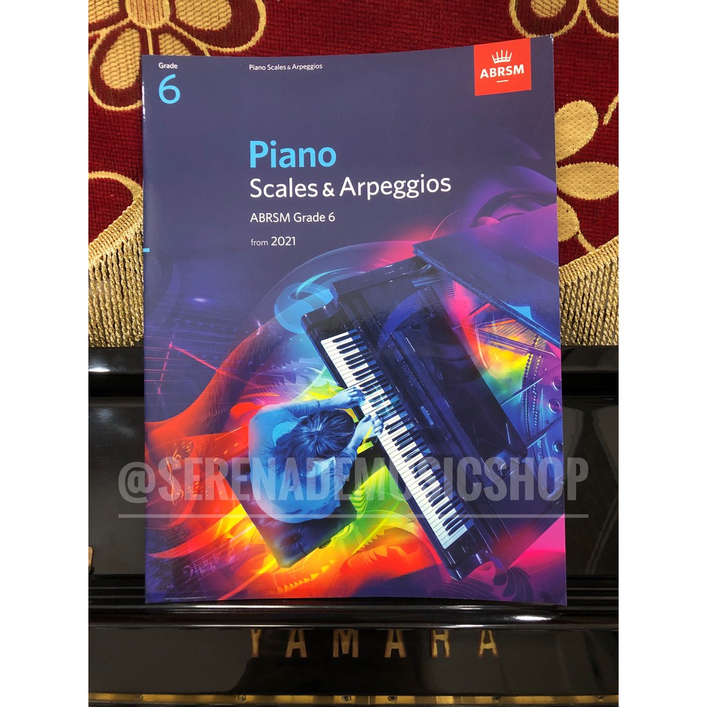 Jual Buku PIANO SCALES & ARPEGGIOS ABRSM Grade 6 (from 2021) | Shopee Indonesia