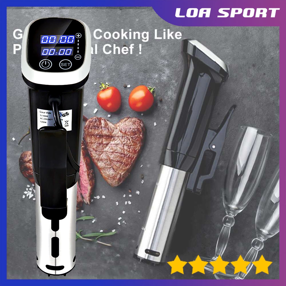 Jual Alat Masak Vacuum Slow Food Cooker 1200W Sous Vide Waterproof IPX7 ...