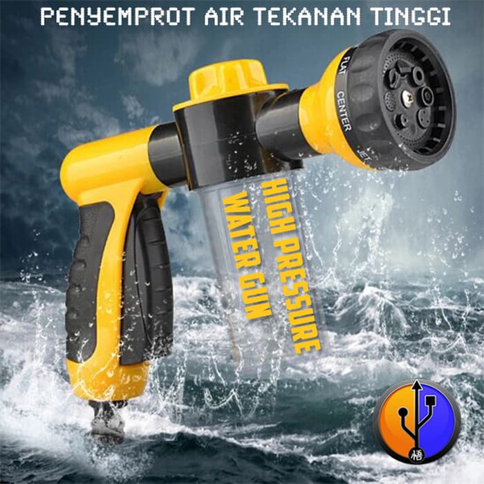 Jual [FREE ONGKIR] Water Spray gun High Pressure - Kepala Selang Air ...