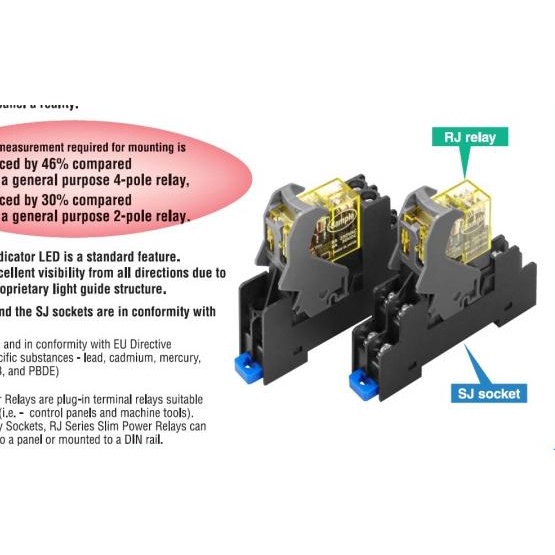 Jual IDEC Slim Power Relay 24V DC | RJ1S-CL-D24 | Shopee Indonesia