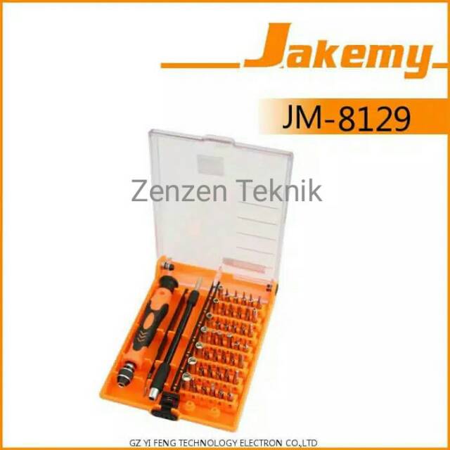 Jual Obeng Set 45 in 1 Precision Screwdriver Hand Tool Jakemy JM-8129 ...