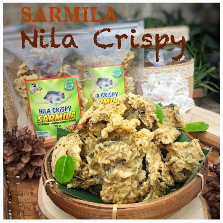 Jual Nila Crispy/Keripik Ikan Nila/Baby Fish | Shopee Indonesia