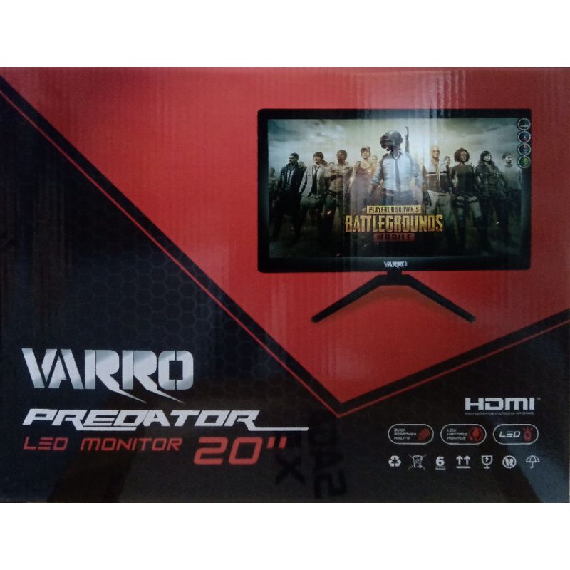 Jual MONITOR LED VARRO 20" HDMI VGA | Shopee Indonesia