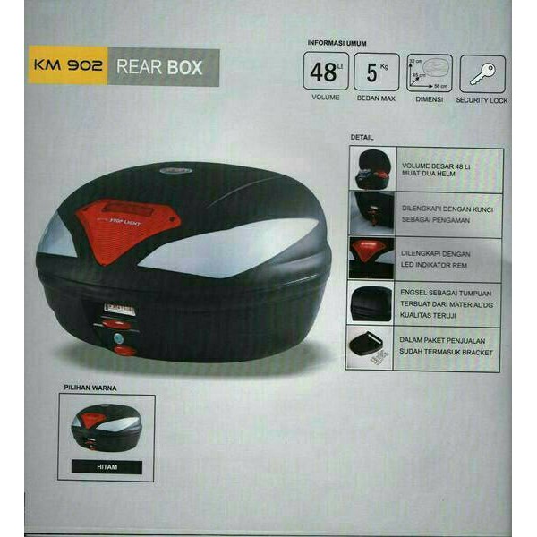 Jual BOX MOTOR KMI 902 SUPER JUMBO | Shopee Indonesia