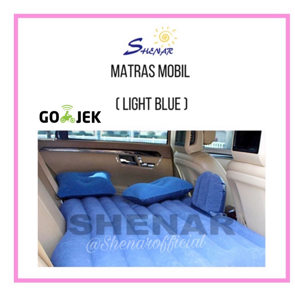 Jual SHENAR, (2150GRAM) Matras mobil angin bahan bludru /Matras Mobil ...