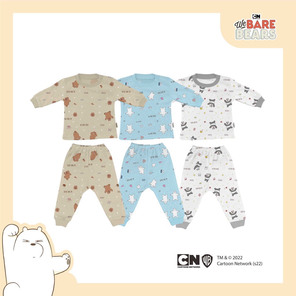 Jual FLUFFY Stelan Oblong Panjang Panjang WE BARE BEARS (Isi 3Pasang) SOJJSR/SOJJXR WDI | Shopee ...
