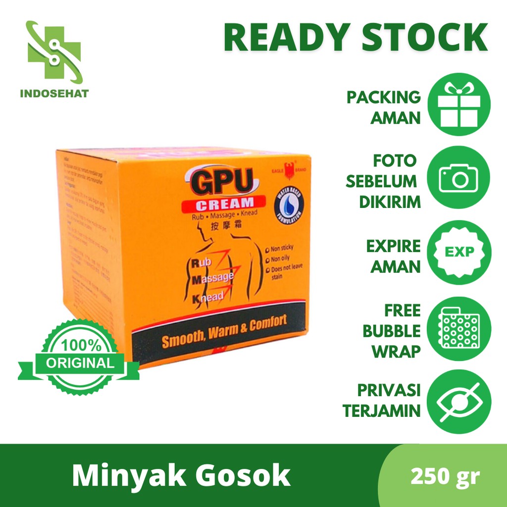 Jual GPU Cream 250gr | Shopee Indonesia