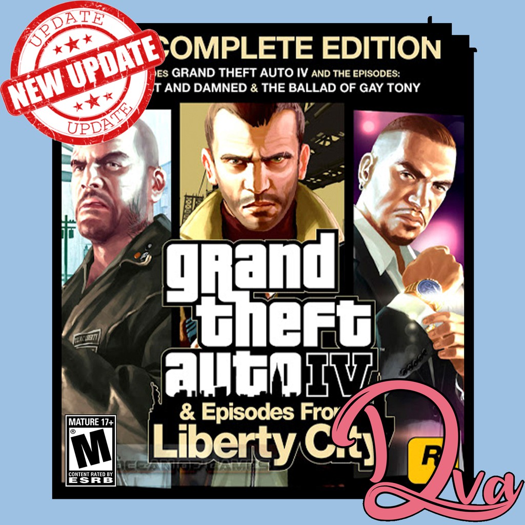 Jual Grand Theft Auto IV Complete Edition New Update - GTA 4 - PC GAME ...