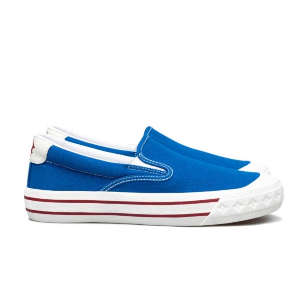 Jual [ORIGINAL] Sepatu Compass Retrograde Slip-On Black White / Cream ...