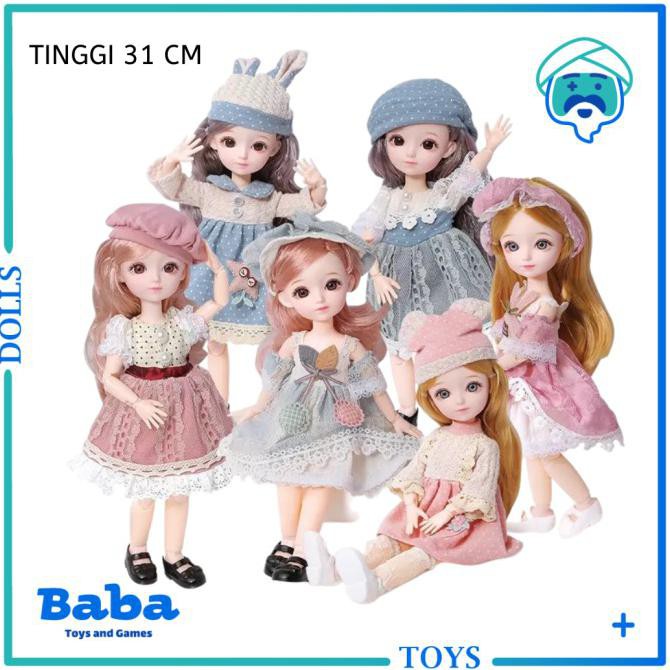 Jual BANTING HARGA Mainan Boneka Barbie Korea Princess Cantik Elegan 23 ...