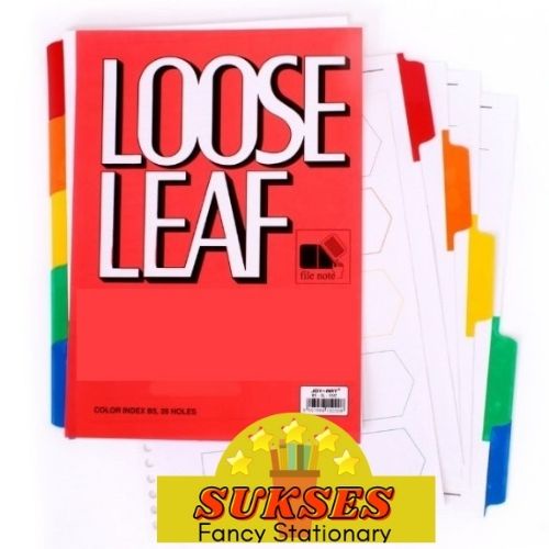 Jual Divider Binder Note A5 Joyko Color Index (5 Warna) Buku File A5-Il ...