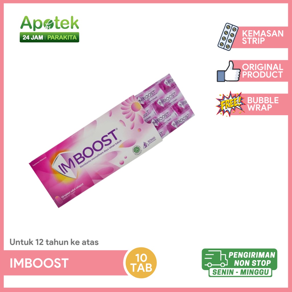 Jual Imboost Tablet/ Extra Vitamin D3 dan Vitamin C Untuk Daya tahan ...