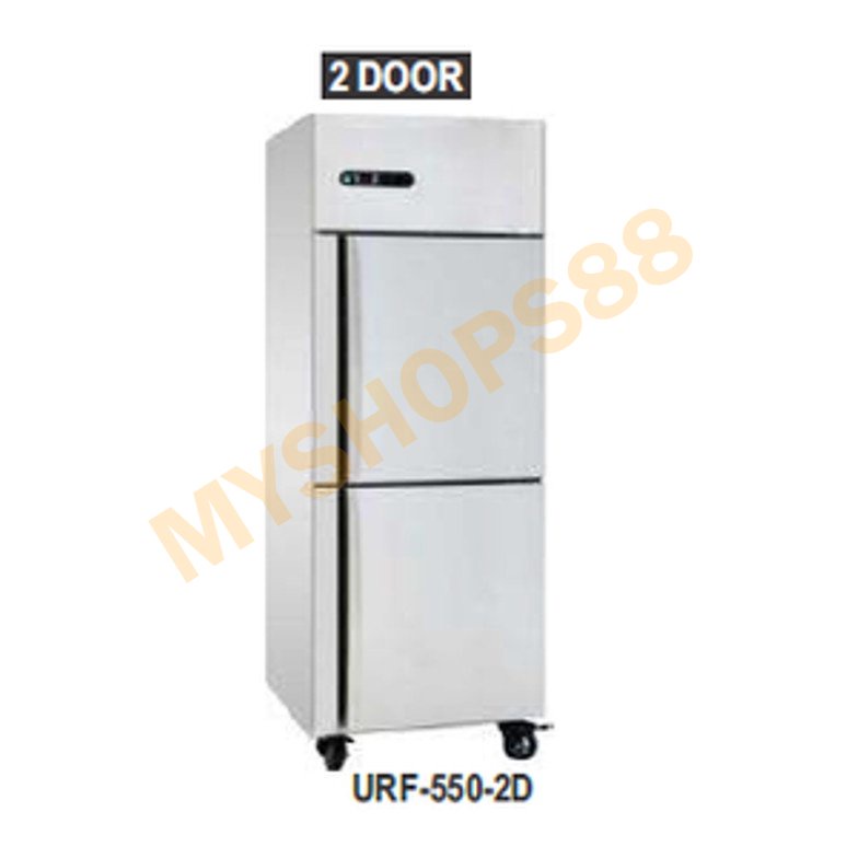 Jual GEA Upright Freezer stainless steel URF-550-2D | Shopee Indonesia