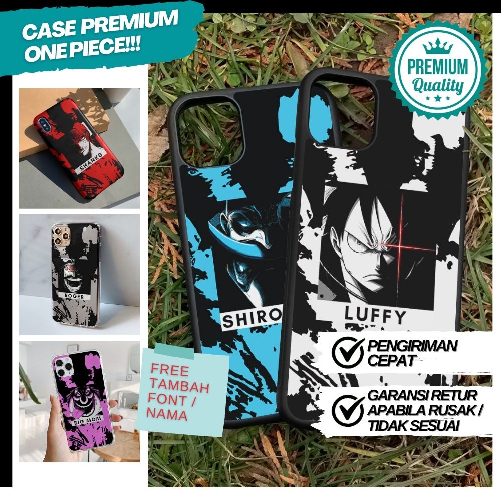 Jual YK1 - Casing Case Anime One Piece Yonkou Luffy Shanks Big Mom ...