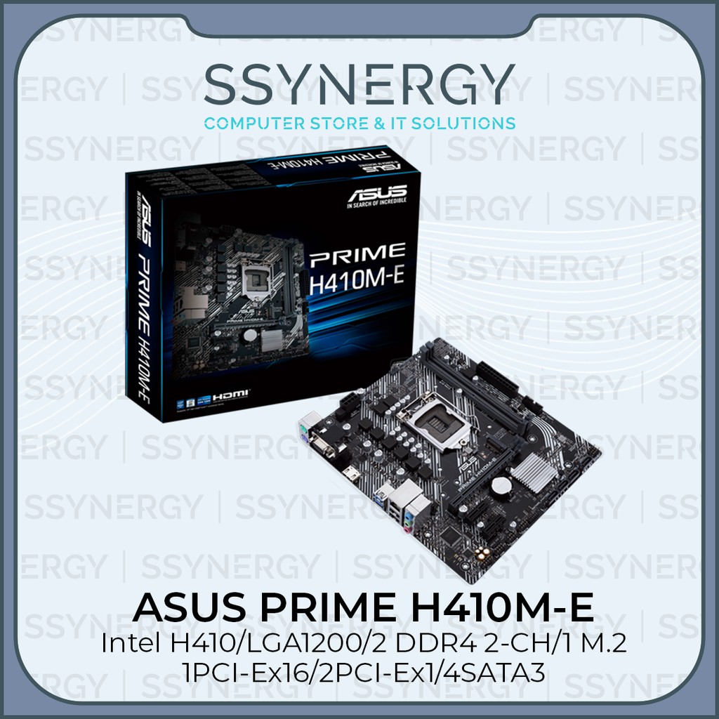 Jual ASUS Motherboard PRIME H410M-E - LGA1200 | Shopee Indonesia