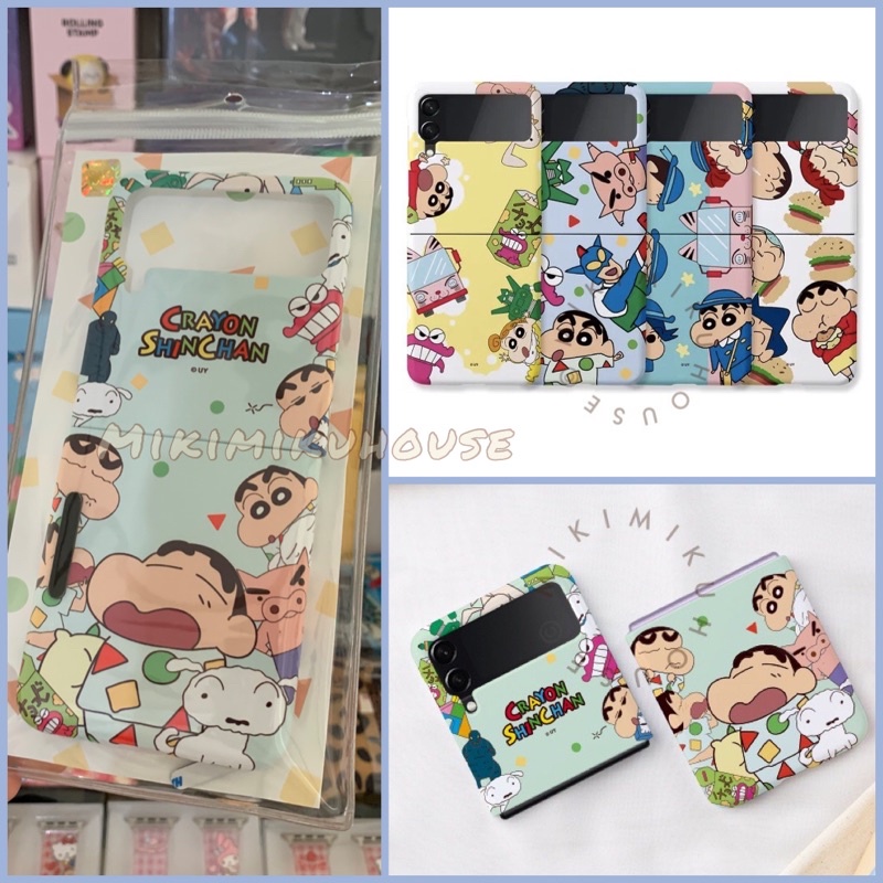 Jual OFFICIAL KOREA SHINCHAN Z FLIP 3 SLIM CASE KOREAN ZFLIP3 SINCHAN ZFLIP SAMSUNG CASING COVER ...